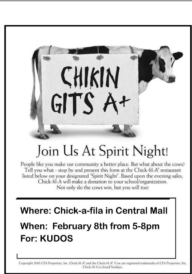 Chick Fil A Spirit Night Logo